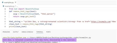 How To Remove Html Tags From A String In Python