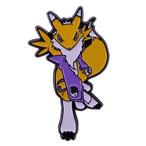 Digimon Adventure Renamon Enamel Pin Distinct Pins