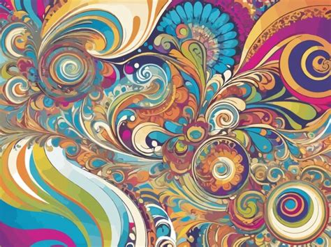 Premium Vector Psychedelic Patterns Vector