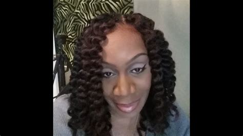 Pre Dipped Curled Crochet Braids W Marley Hair Part 1 YouTube