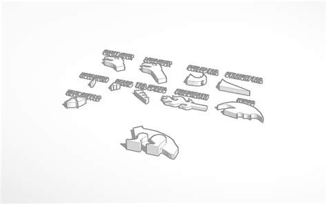 3d Design Dragon Genetics Construction Kit Tinkercad