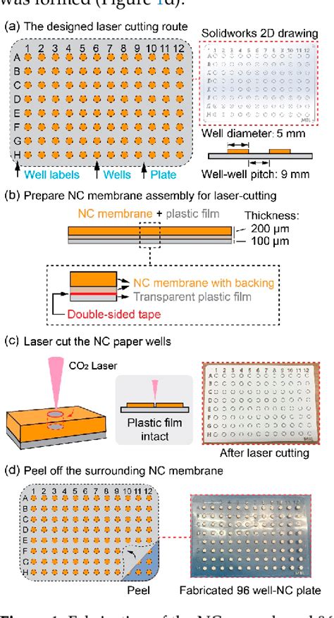 Figure 1 From A Nitrocellulose Paper Based Multi Well Plate For Point
