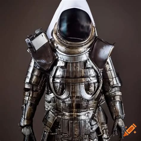 Spider Astronaut In Nuns Habit And Intricate Futuristic Victorian Era