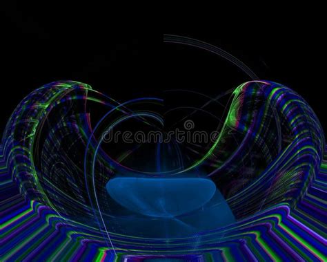 Abstract Energy Graphic Creative Surreal Fractal Texture Design