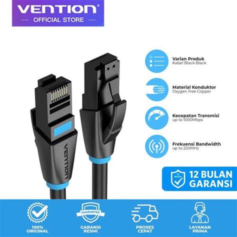 Jual Vention 8M Kabel LAN RJ45 Cat 6 UTP Ethernet Gigabit Jakarta