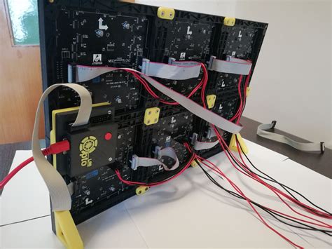 led matrix display library examples optolab