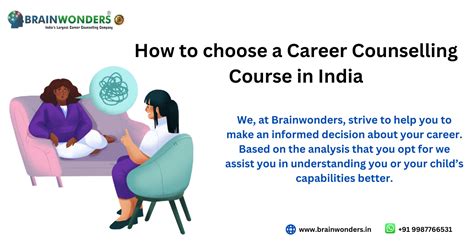 How To Choose A Career Counselling Course In India 2023 Brainwonders