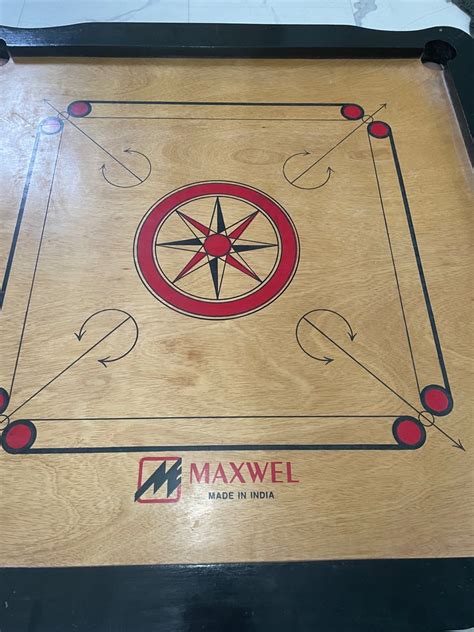 Carrom Board MAXWEL Hobbies Toys Toys Games On Carousell
