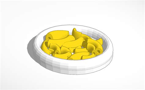 3d Design Mac N Cheese Tinkercad