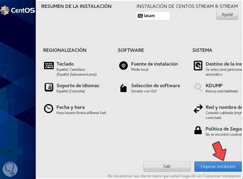 Cómo instalar CentOS Stream Solvetic