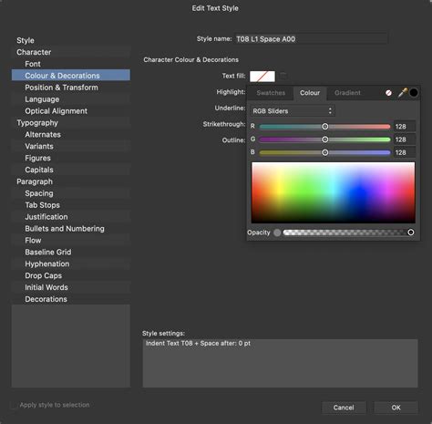 11021167 Problem Typing Colour Values For Text Styles Archive