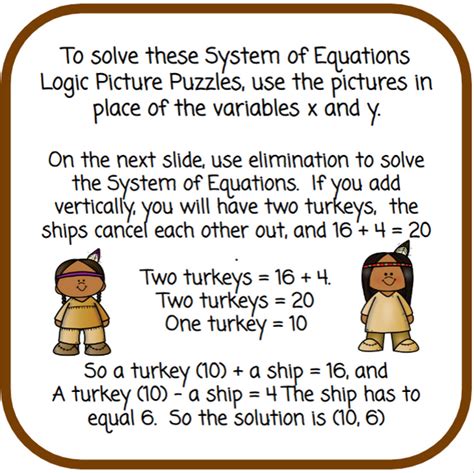 Valentines Day Logic Picture Puzzles Systems Of Equations Amped Up Learning