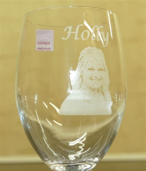 Wine Glass With Photo Laser Engraved By Mychoicefirebridge Wine Glass Stemless Wine Glass Glass
