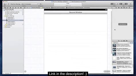 Make Your First Ipad App Xcode Tutorial Youtube