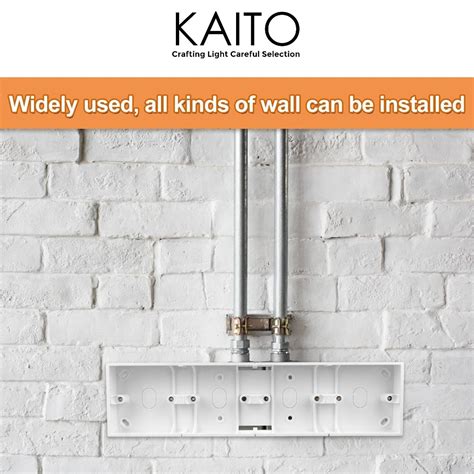 PVC Conceal Soket Switch Kotak Suis Power Socket Cover Box Casing Plug Socket Base Nut Box X