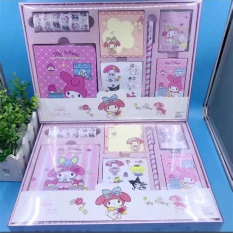 Sanrio Kuromi Adhesive Tape Washi Tape Cute Stationery Set Diary Journal Shopee Malaysia