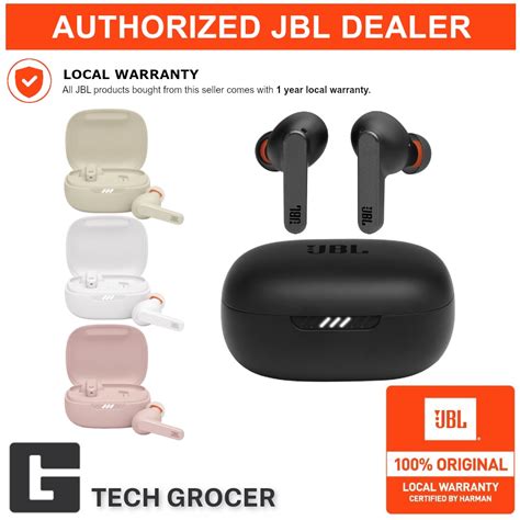 Jbl Live Pro Tws Noise Cancelling True Wireless In Ear Bluetooth Headphones Shopee Philippines