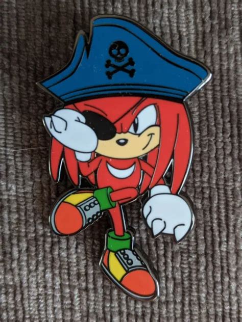 Official Sega Knuckles From Sonic The Hedgehog Enamel Pin £400