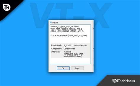 8 Ways To Fix Vt X Is Not Available Verrvmxnovmx In Virtual Machine