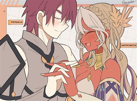 Andromeda Andromeda And Perseus Fate And More Drawn By Caravthir Danbooru