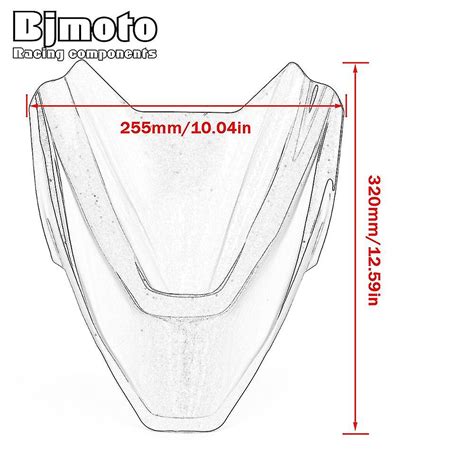 Windshield Windscreen For Ducati Streetfighter V4 V4s 2020 2021 Street