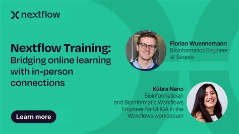 Nextflow Training Bridging Online Learning With In Person Connections