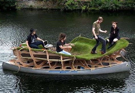 FLOATING FOREST The Floating Forest Combines The Refreshing Softness Of Grass With The Calming