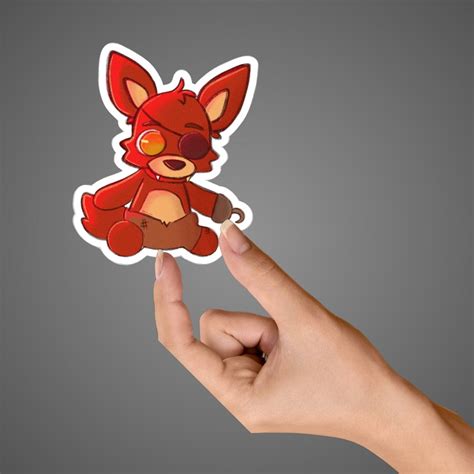Kiss Cut Sticker Fnaf Decal Five Nights At Freddys Foxy The Pirate Fox