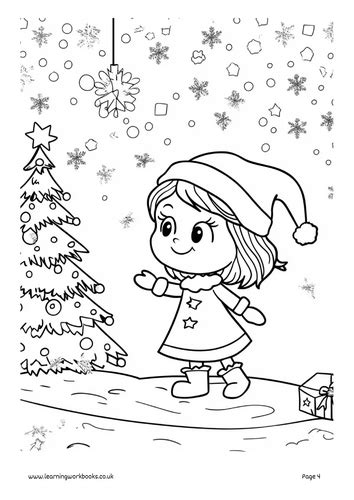 Christmas Colouring Book 4 Teaching Resources