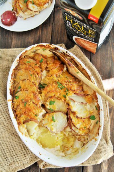 Creamy Potatoes Au Gratin The Tasty Bite