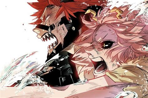 Eijiro E Mina Anime Hero Kirishima Eijirou