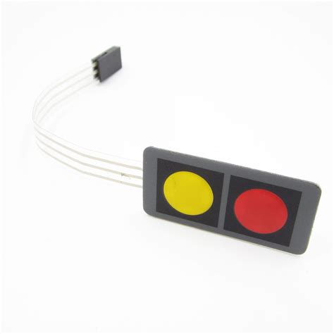 Arduino Klávesnice Membránová 1x2 Dratekcz