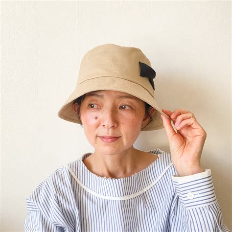 バケットハット：シンプルで形のいい定番帽子型紙 男女兼用 メンズ 子供サイズ 初心者 簡単 Pdfダウンロード 商用利用可 帽子を手作り 型紙のお店 Simprin シンプリン