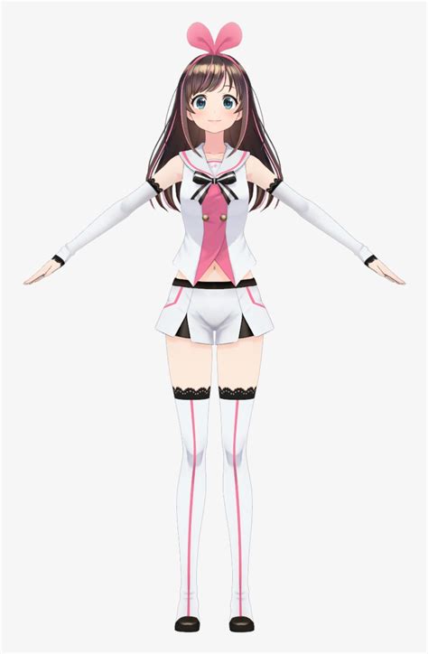 Kizuna Ai Kizuna Ai Mmd Model Free Transparent Png Download Pngkey