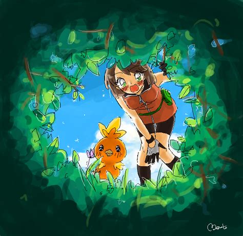 May And Torchic Pokemon And 2 More Drawn By Akiyasumi Danbooru