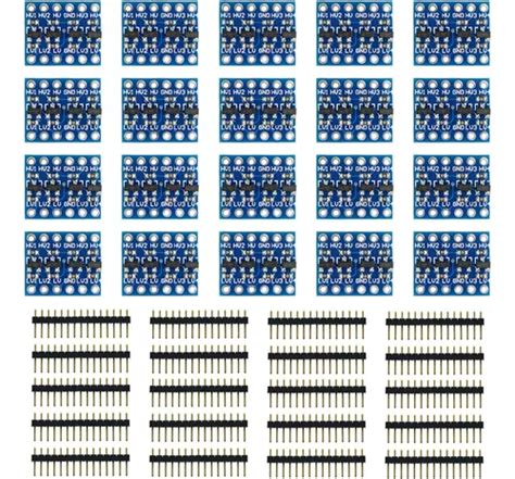 20 Unids 4 Canales Iic I2c 33v A 5v Convertidor De Nivel Ló Meses