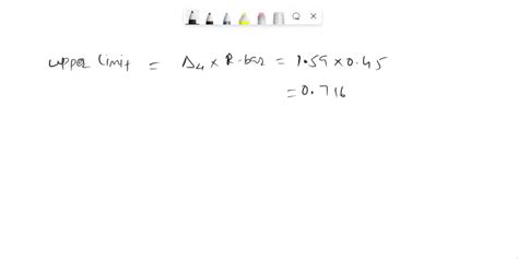 Solved Using The Factors In Table 103 What Is The Lower Limit For