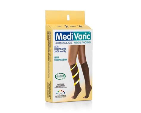 Medias de Compresión Alta mmHg Rodilla MediVaric Traumasur