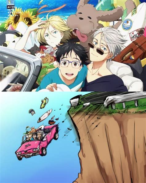 Yuri On Ice Yoi Yuri On Ice Comic Yuri On Ice Funny Anime Pics