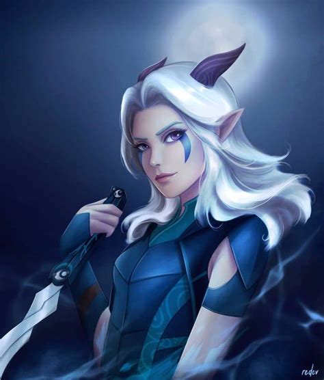 Stunning Drawing Of Rayla Comic And Webtoon Dragon Princess Rayla
