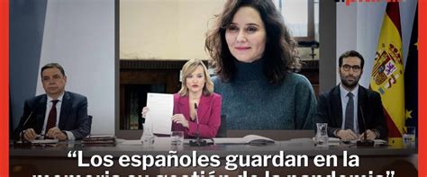 El recado del Gobierno a Ayuso por su gestión de las residencias