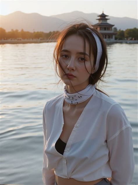 Flux亚洲美女半透明连体泳衣asian Swim Suit Flux Flux Lora Tensor Art