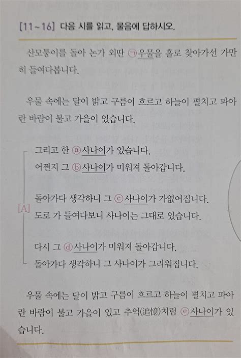 윤동주의 자화상 지식in