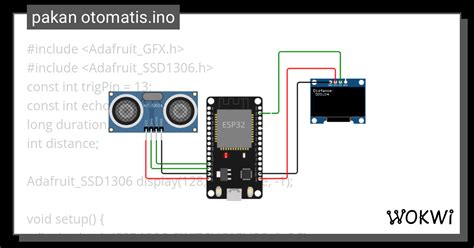 Uji Simulasi Ino Wokwi ESP32 STM32 Arduino Simulator