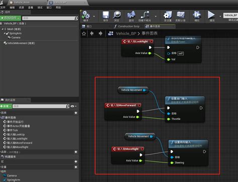 【ue4 制作自己的载具】3 载具蓝图实现（基本） ue4 vehicle csdn博客
