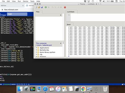 Thonny And M5stack Uiflow
