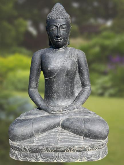 Large Meditating Buddha Garden Statue 49 Routes Gallery Inc