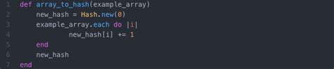 Ruby Array To Hash With Array Elements As Keys And Element Counts As