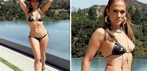 Jennifer Lopez Looks Ageless In Bikini Pictures Days After 54th