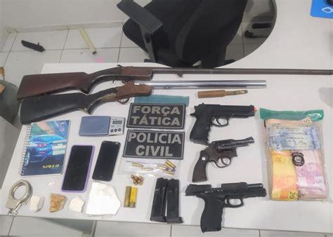 Quadrilha é presa após cometer vários crimes e associação criminosa no